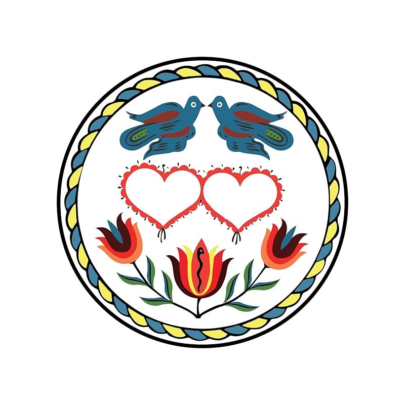 Amazon.com: Pennsylvania Dutch Hex Sign Wall Decal - Design 13: Handmade