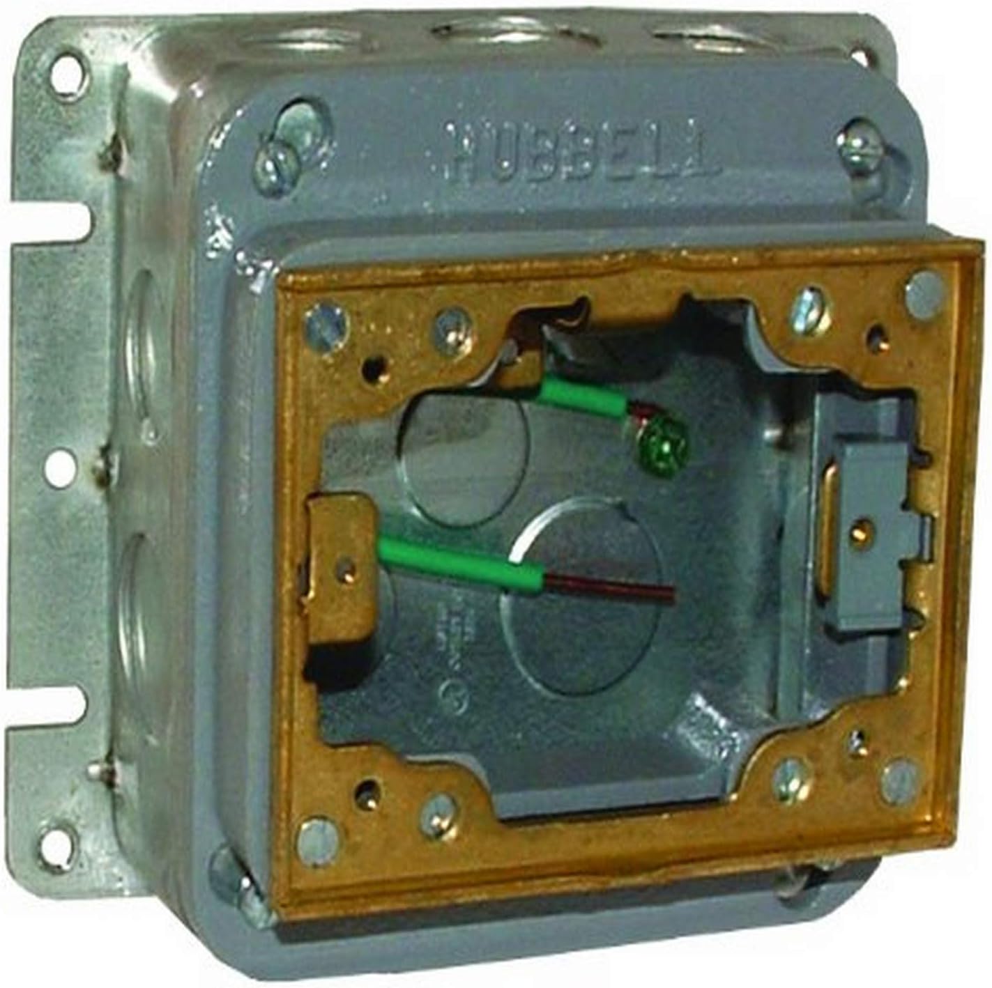 Raco 6258 37.3 Cubic Inch 1-Gang Rectangular Fully Adjustable Concrete ...