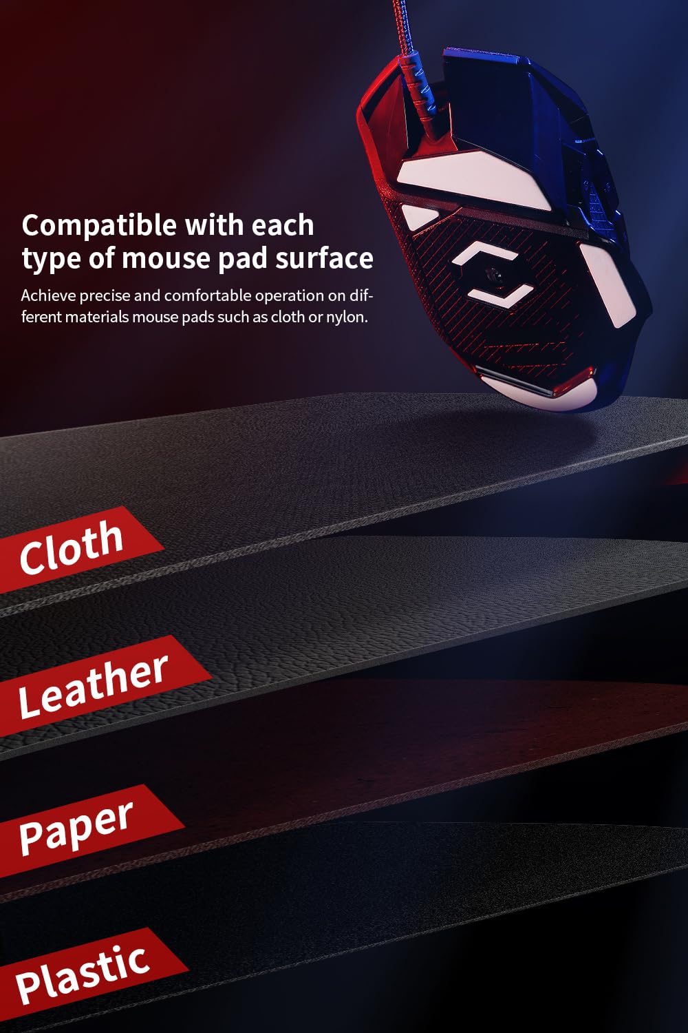 Mua 2Sets HOTLINEGAMES 3.0 Plus Rounded Curved Edges Mouse Feet Skates ...