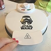 Amazon.com: Uncanny Brands Stormtrooper Waffle Maker- Imperial Army ...