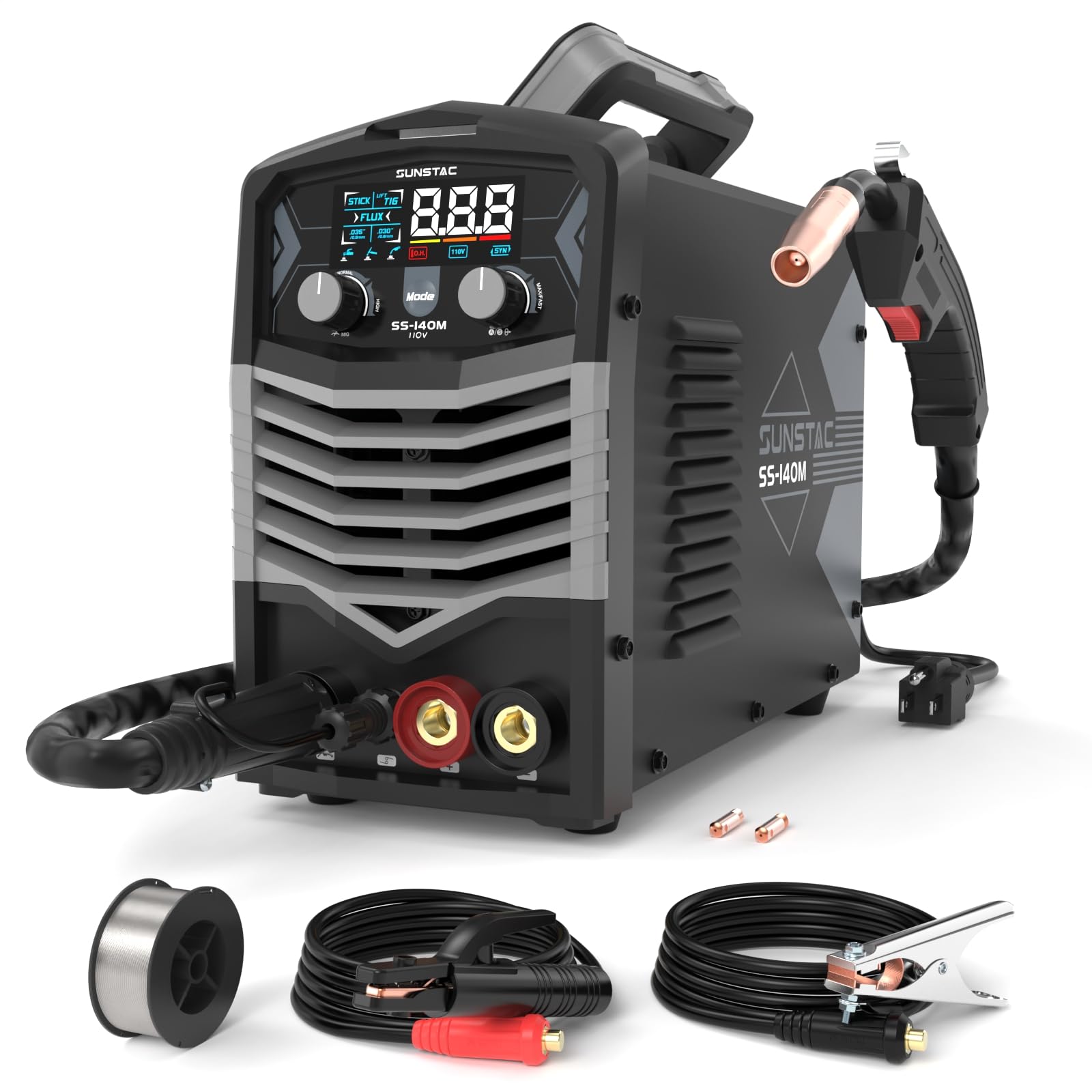 Mua MIG Welder, 140A 110V Flux Core/Stick/Lift TIG 3 in 1 MIG Welding ...