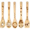 Harry Potter Gifts - 5 Piece Wooden Utensils for Cooking,Harry Potter ...
