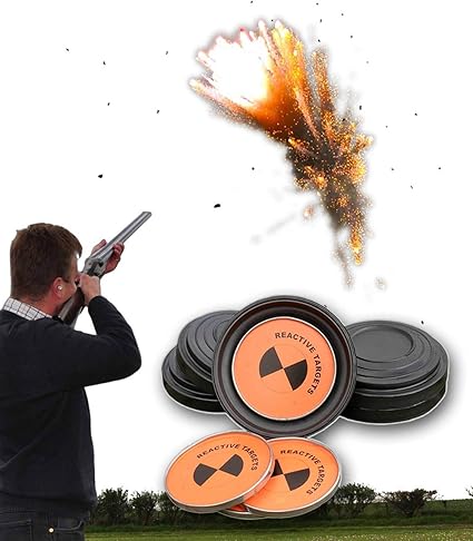 65MM Firebird Reactive Shooting Star Targets: Amazon.co.uk: Sports ...
