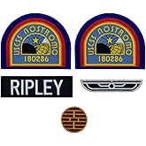 Amazon.com: Alien Ripley U.S.C.S.S Nostromo Flight Wings Patch 6pc ...