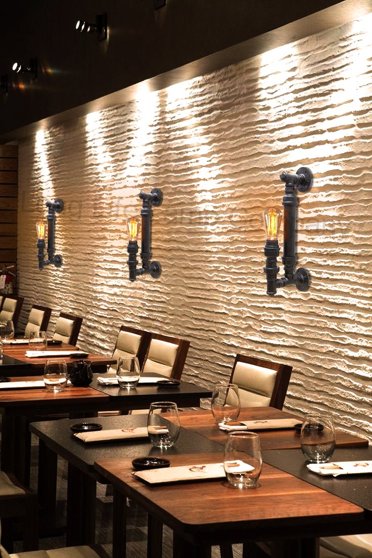 Vintage Unique Style Industrial Rustic Copper Steampunk Wall Light ...