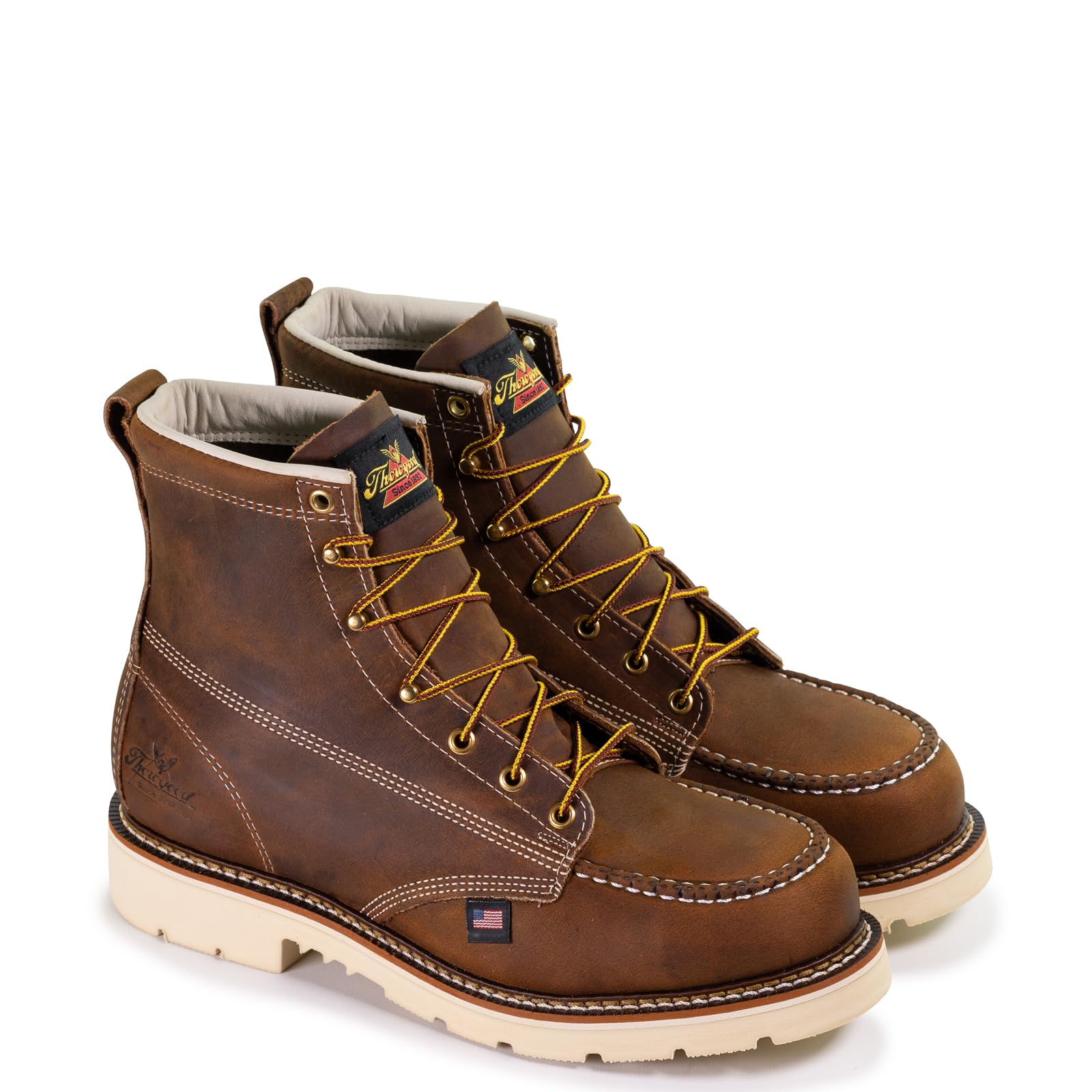 Mua Thorogood mens American Heritage 6" Moc Toe Safety Thorogood mens ...
