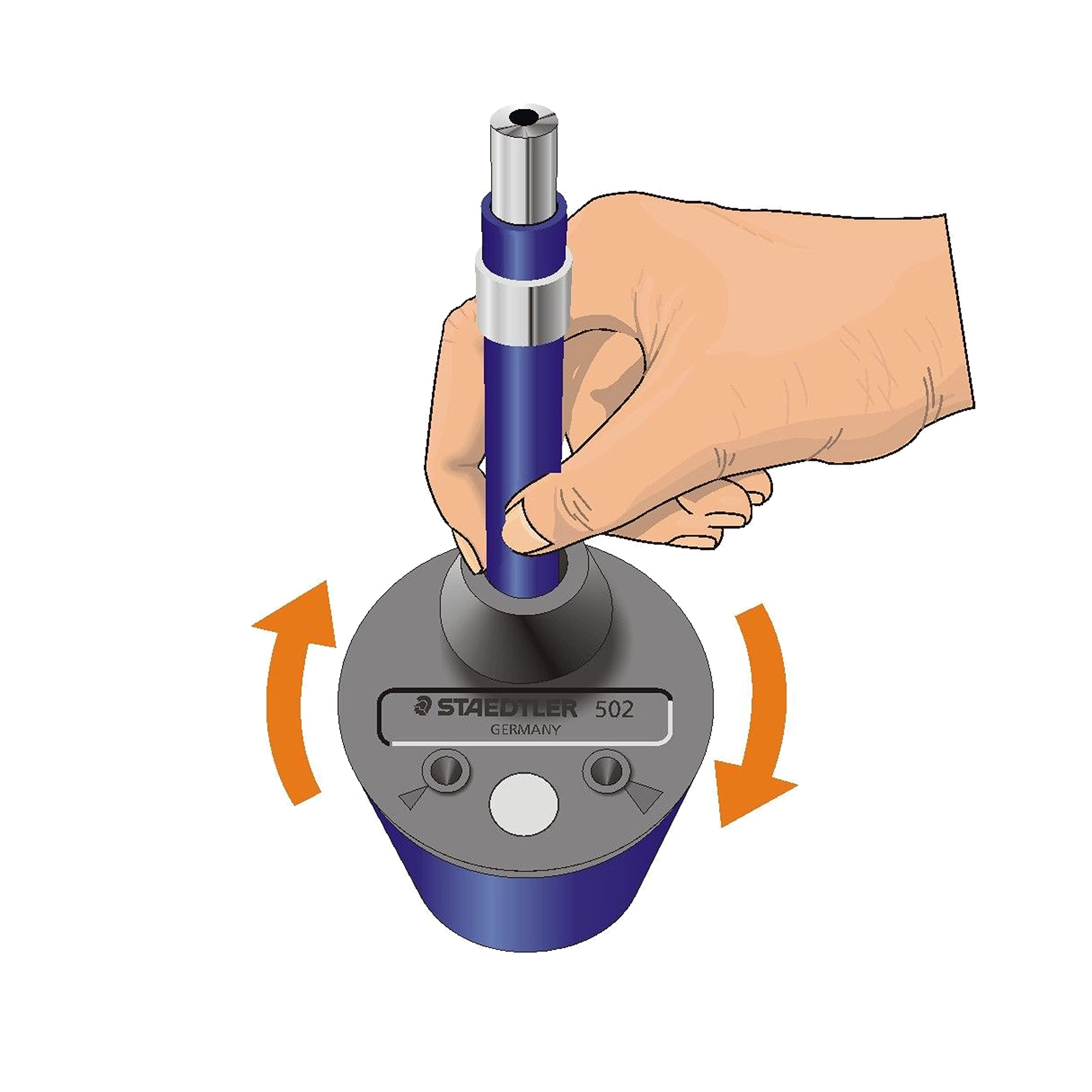 Mua 502 BK A6 Mars Rotary Action Lead Pointer and Tub for 2mm Leads ...