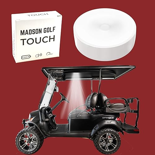 Universal Golf Cart Roof Stick On Anywhere One Touch LED Light fits ...