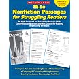 Hi-Lo Nonfiction Passages for Struggling Readers: Grades 4–5: 80 High ...