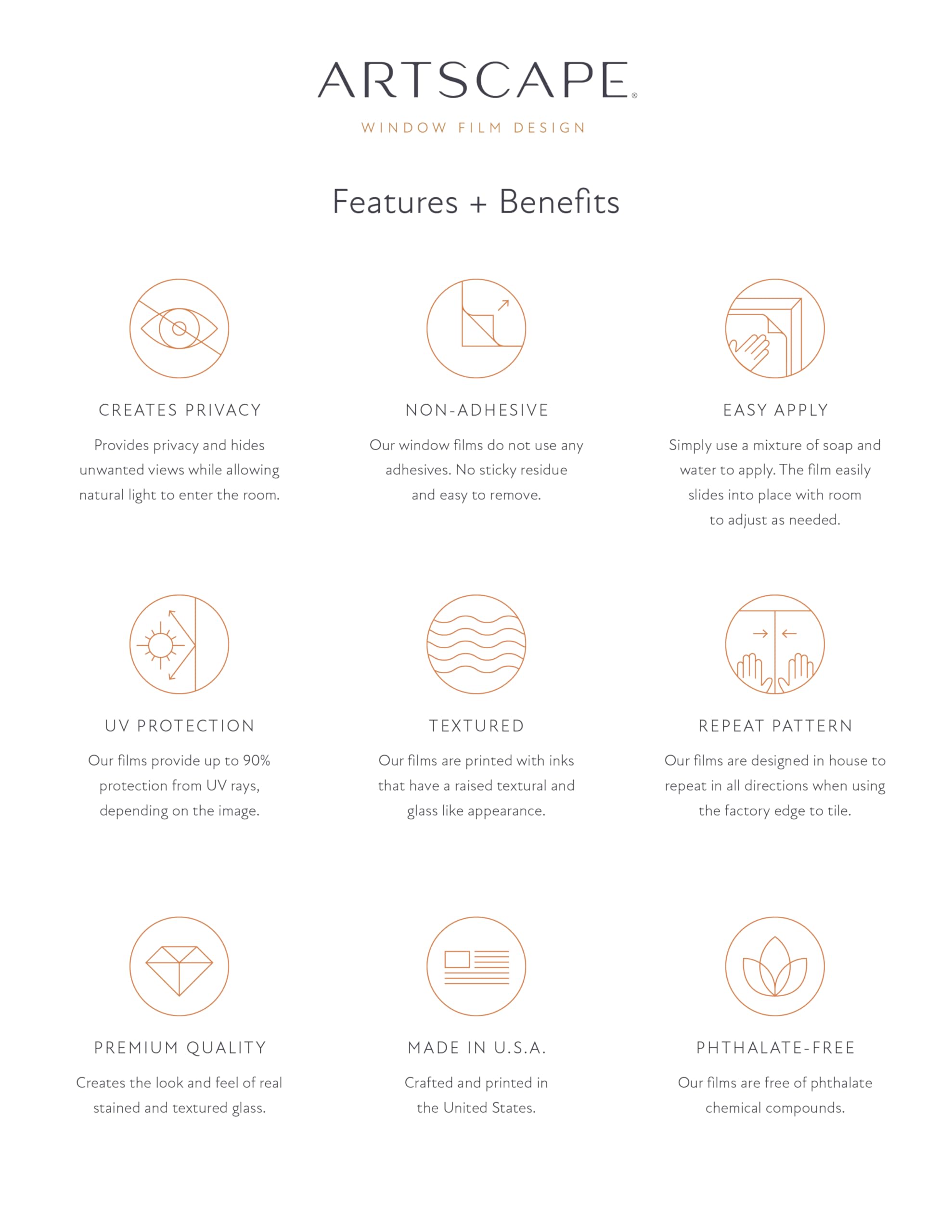 Mua ARTSCAPE Terrazzo Window Film 24" X 36" trên Amazon Mỹ chính hãng 2025 | Fado