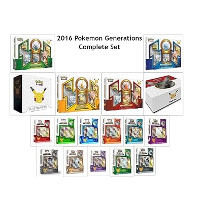 Buy Pokemon 2016 Legendary Generations Complete Set Including All Mythical Boxes, EX Boxes, Mew ...