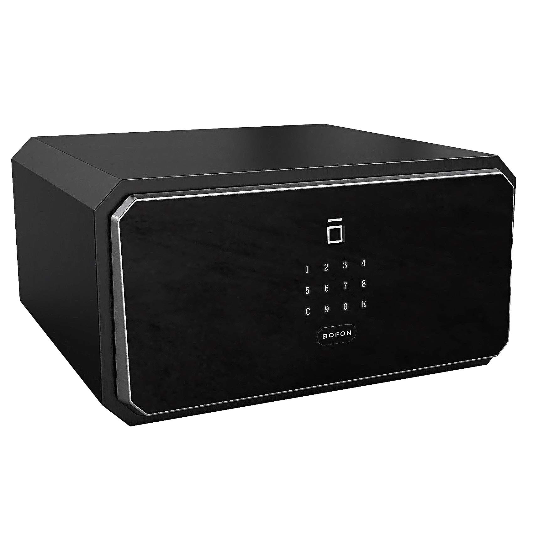 BOFON Fingerprint Password Safe Box, Security Box with Key,Safety Boxes ...