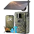 Amazon.com: Xega 4G Solar Cellular Trail Camera with Live Feed, 2K GPS ...