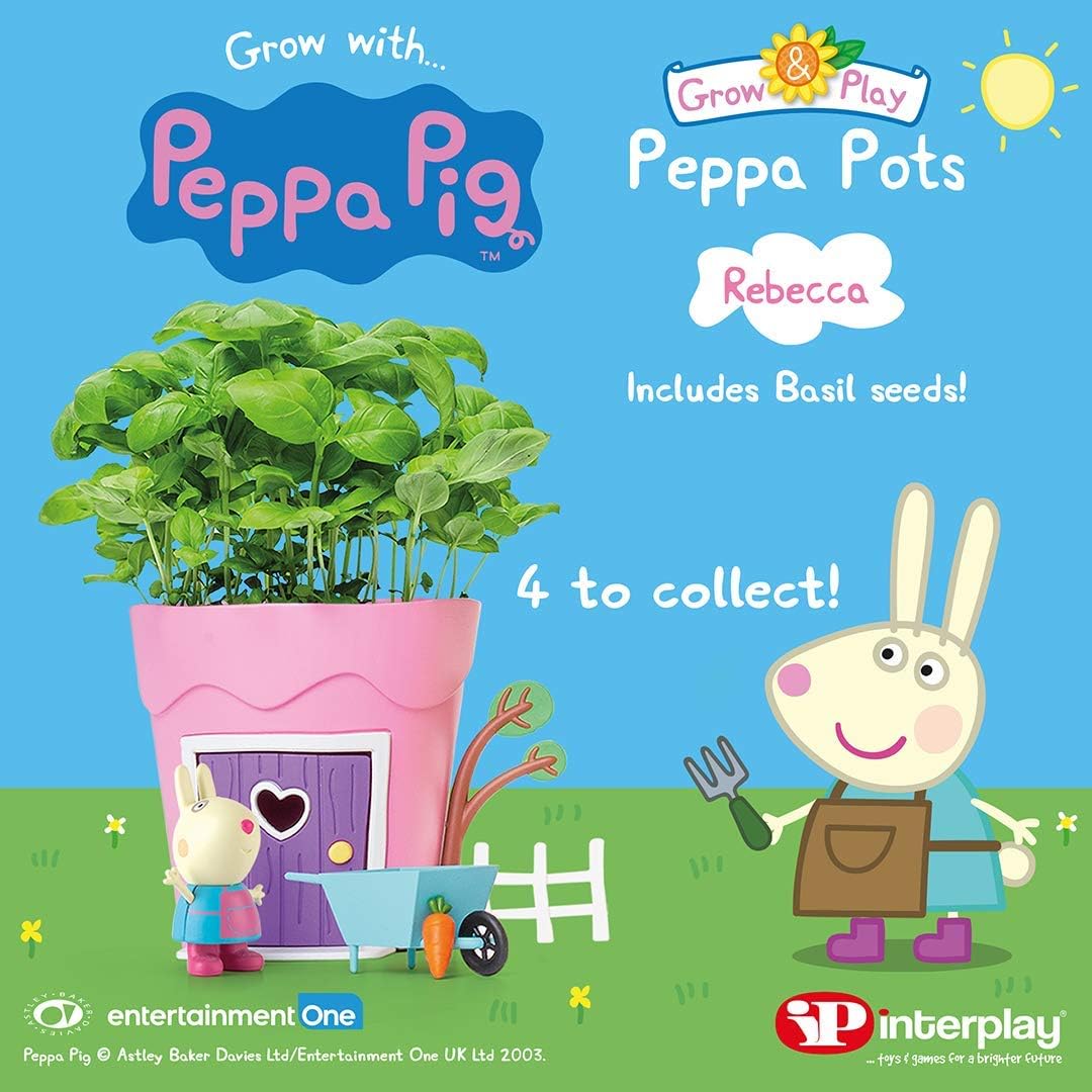 Peppa Pig Grow & Play Peppa Pots – Rebecca Rabbit, PP103 – BigaMart