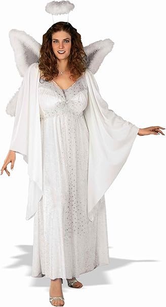Forum Plus-Size Angel Costume, White, X-Large: Amazon.ca: Clothing ...