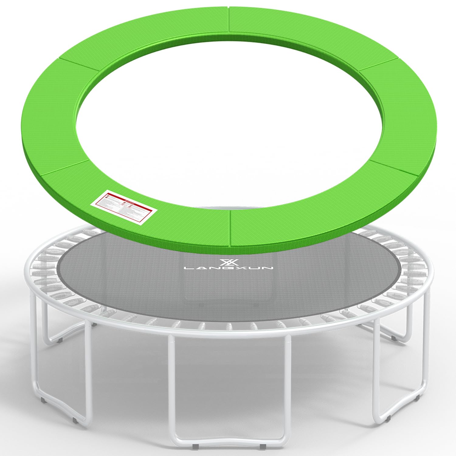 LANGXUN Universal Trampoline Repalcement Safety Pad, 8ft 10ft 12ft 14ft ...