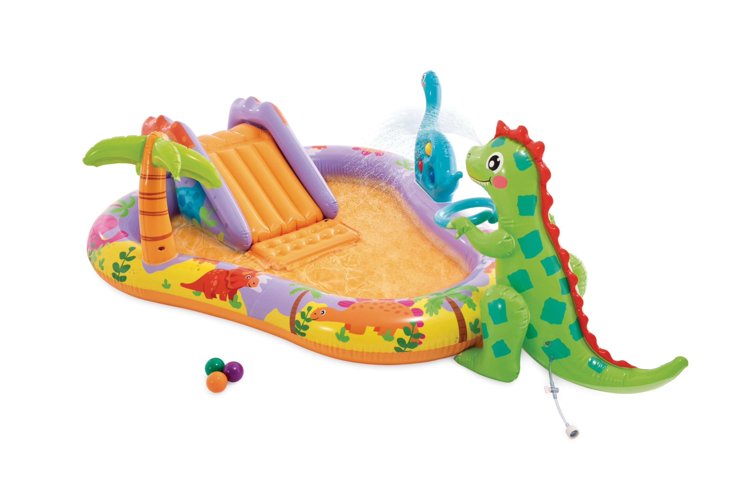 INTEX 56139EP Dino Park Inflatable Kiddie Pool: Inflatable Kids Pool ...