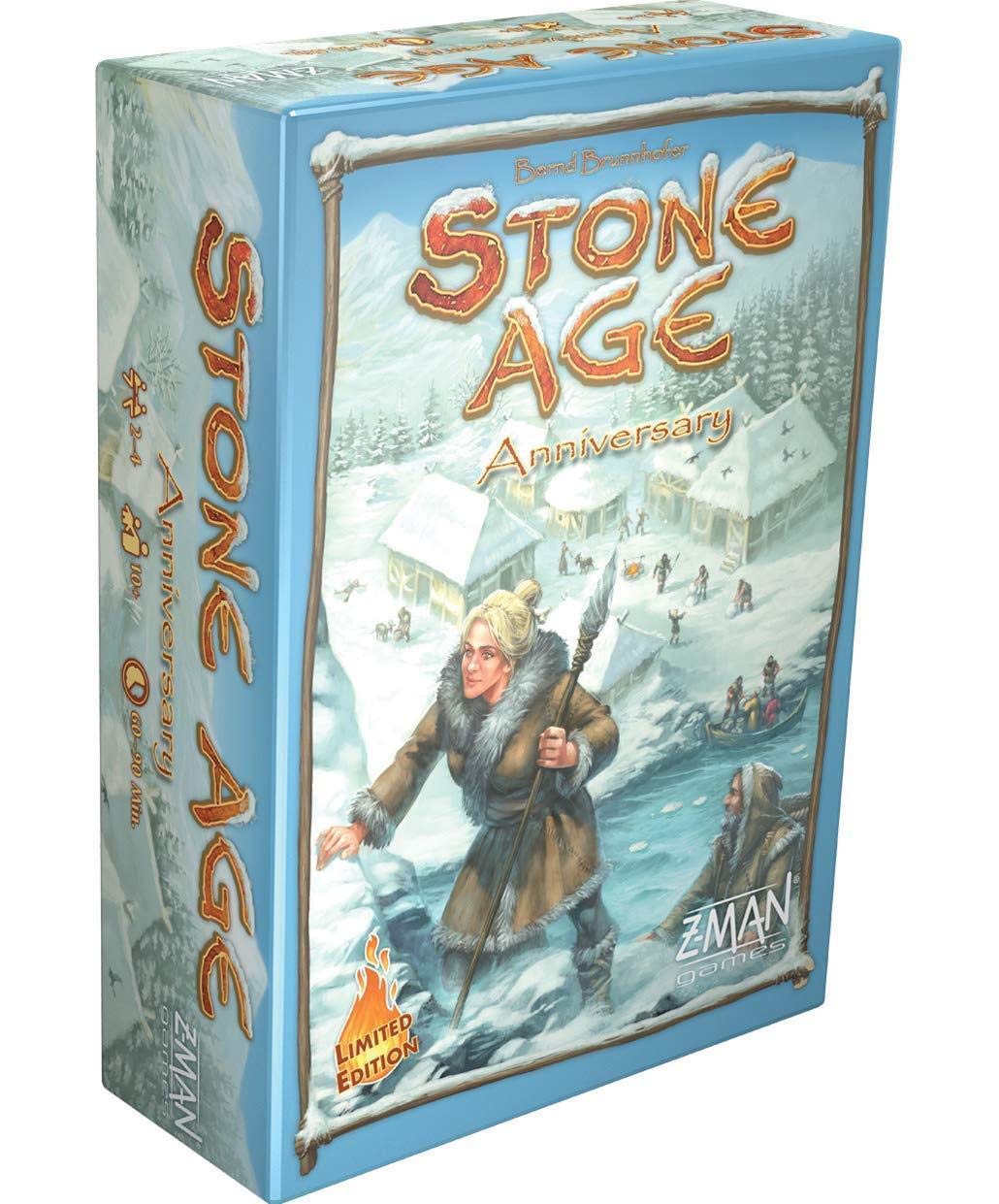 Stone Age Board Game Anniversary Edition In hand Ready To Ship Brand 
