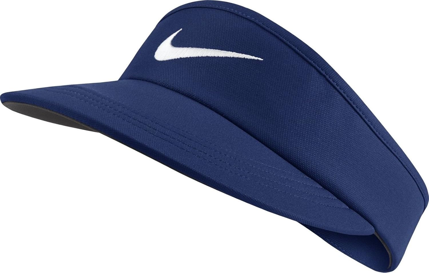Amazon.com: NIKE Unisex AeroBill Tall Visor, Deep Royal Blue/White, One ...