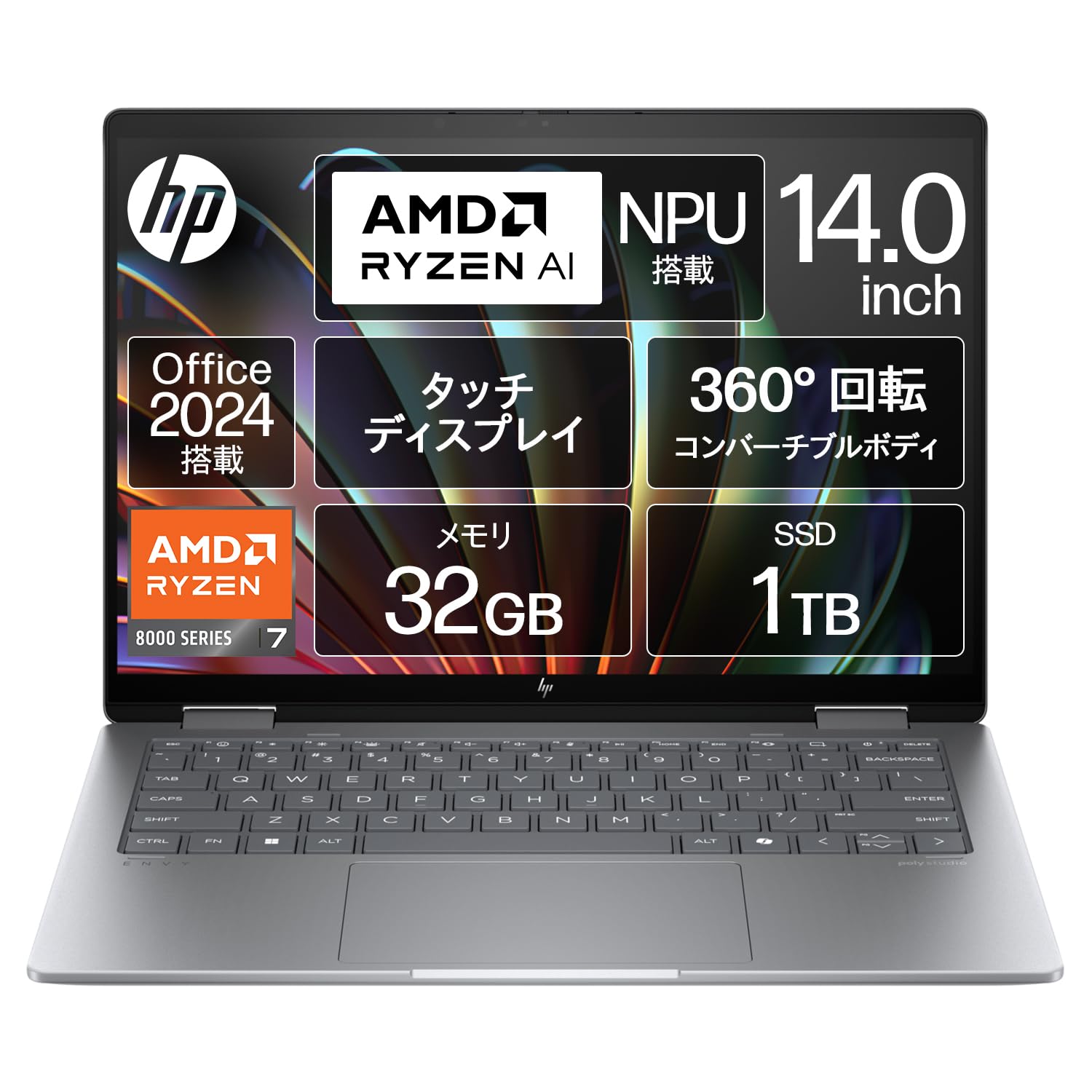 Mua HP Laptop Envy x360 14-fa 14.0" 2-in-1 Convertible 2.8K OLED Touch ...