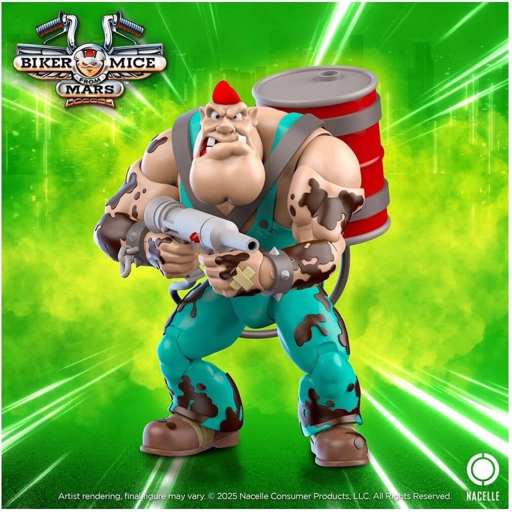 Mua Biker Mice From Mars, Greasepit, 7-Inch Scale, Collectible Action ...