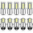 Amazon.com: Qoope 1157 LED Bulb White 2357 2057 BAY15D 7528 LED Bulbs Replacement for Brake Tail ...