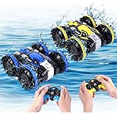 Amazon.com: YEZI Amphibious RC Car for Kids 2.4 GHz 4WD Remote Control Boat Waterproof RC ...
