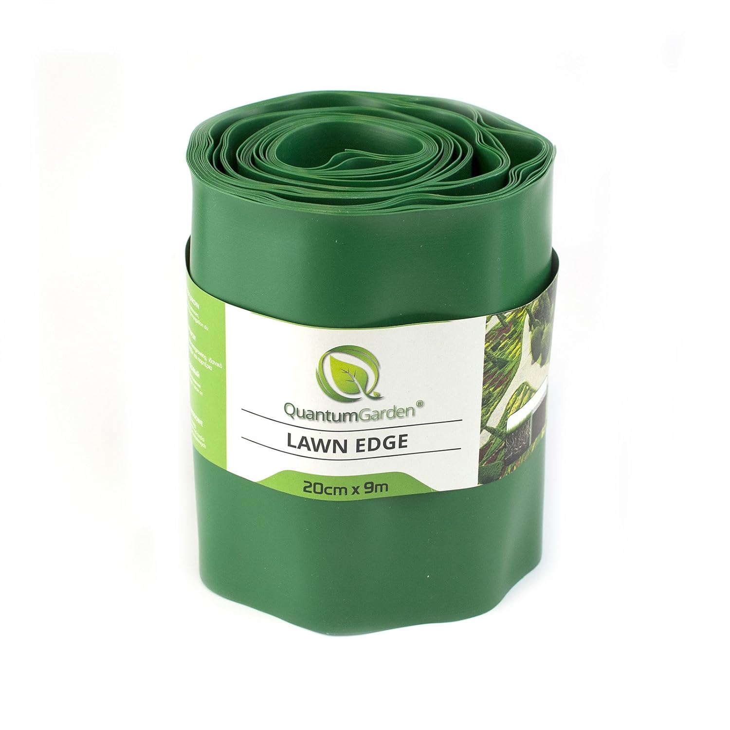 Flexible Garden Lawn Grass Edge 9m X 150mm Dark Green Edger Edging Flexible Garden Lawn Grass Edge 9m X 150mm Dark Green Edger Edging