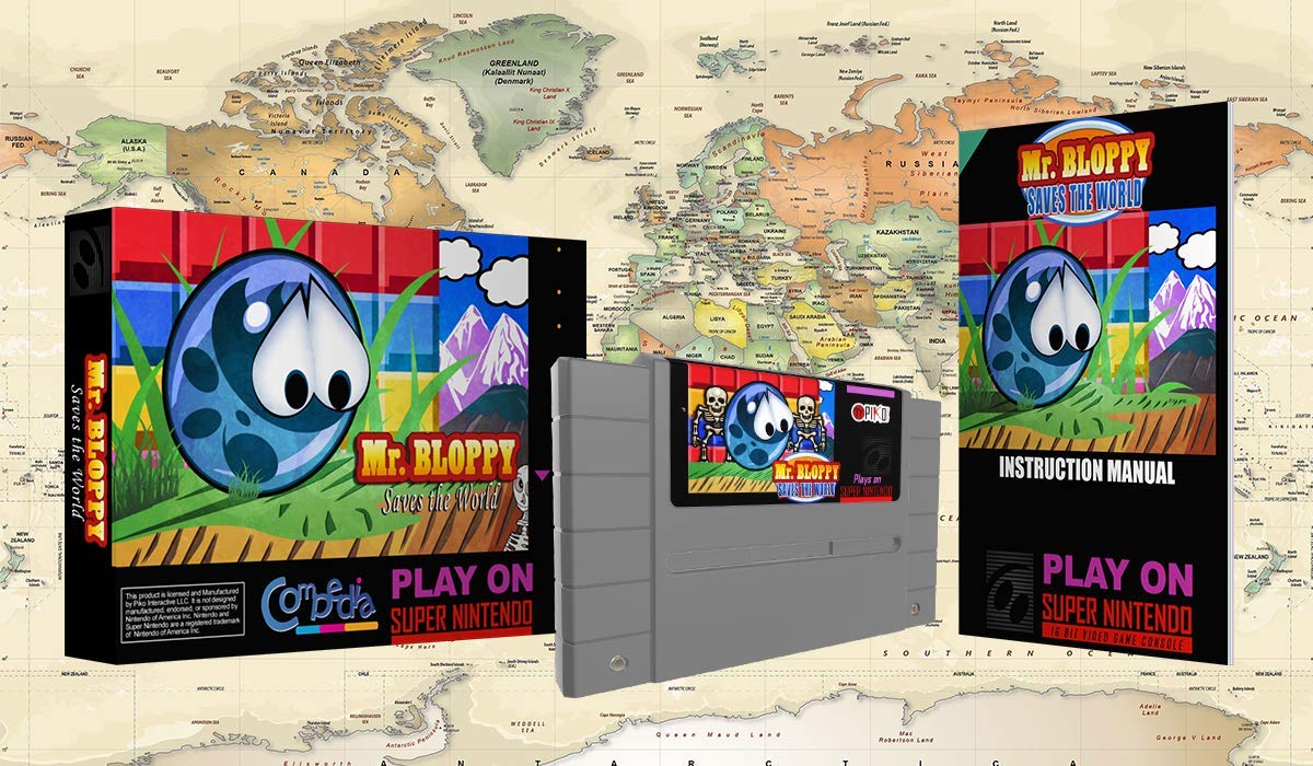 Amazon.com: Mr. Bloppy Saves the World - SNES: Video Games
