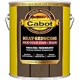 Cabot Heat-Reducing Solid Color Stain + Sealer with Cool Feel ...