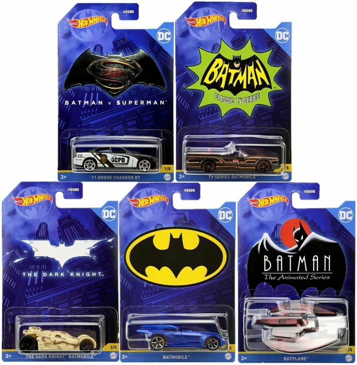Mua Batman 2022 Batmobile Complete Set of 5 Diecast Vehicles Bundle Hot ...