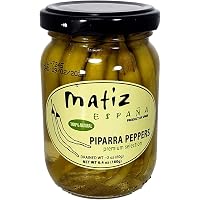 Amazon.com : Matiz Piparras, Basque Guindilla Peppers (6.4 oz.) Spanish ...
