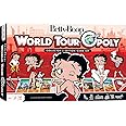 Amazon.com: MasterPieces Opoly Board Games - Betty Boop World Tour ...