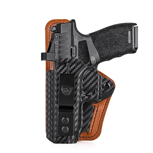 Hellcat Pro Holster with Comfort Foam Pad, IWB Kydex Leather Hybrid ...