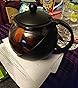 Café Ole Everyday Round Tea Pot Infuser Basket Glass Teapot Loose leaf ...