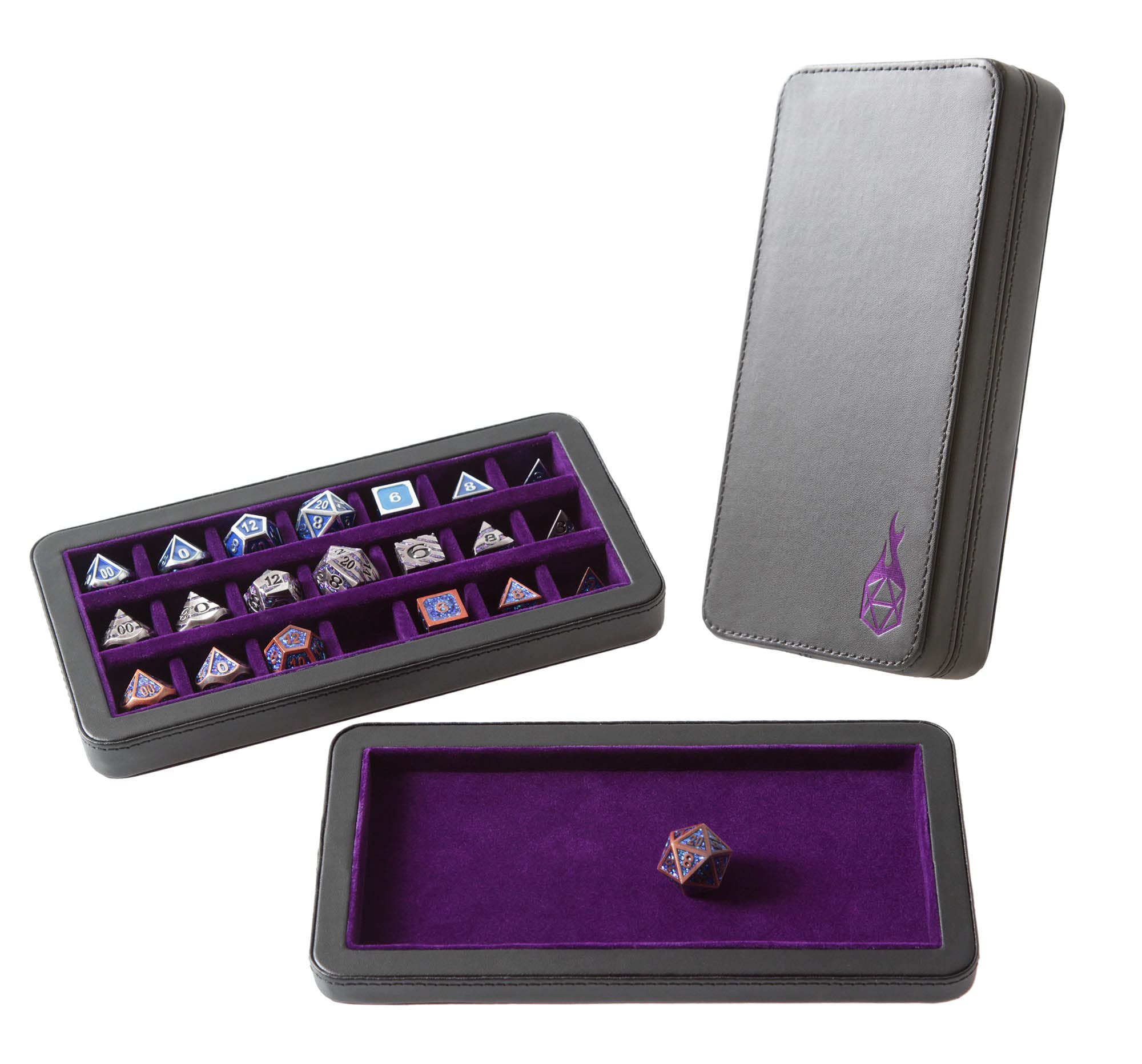 Forged Dice Co. Reliquary Standard Divided Dice Case with Dice Tray for ...