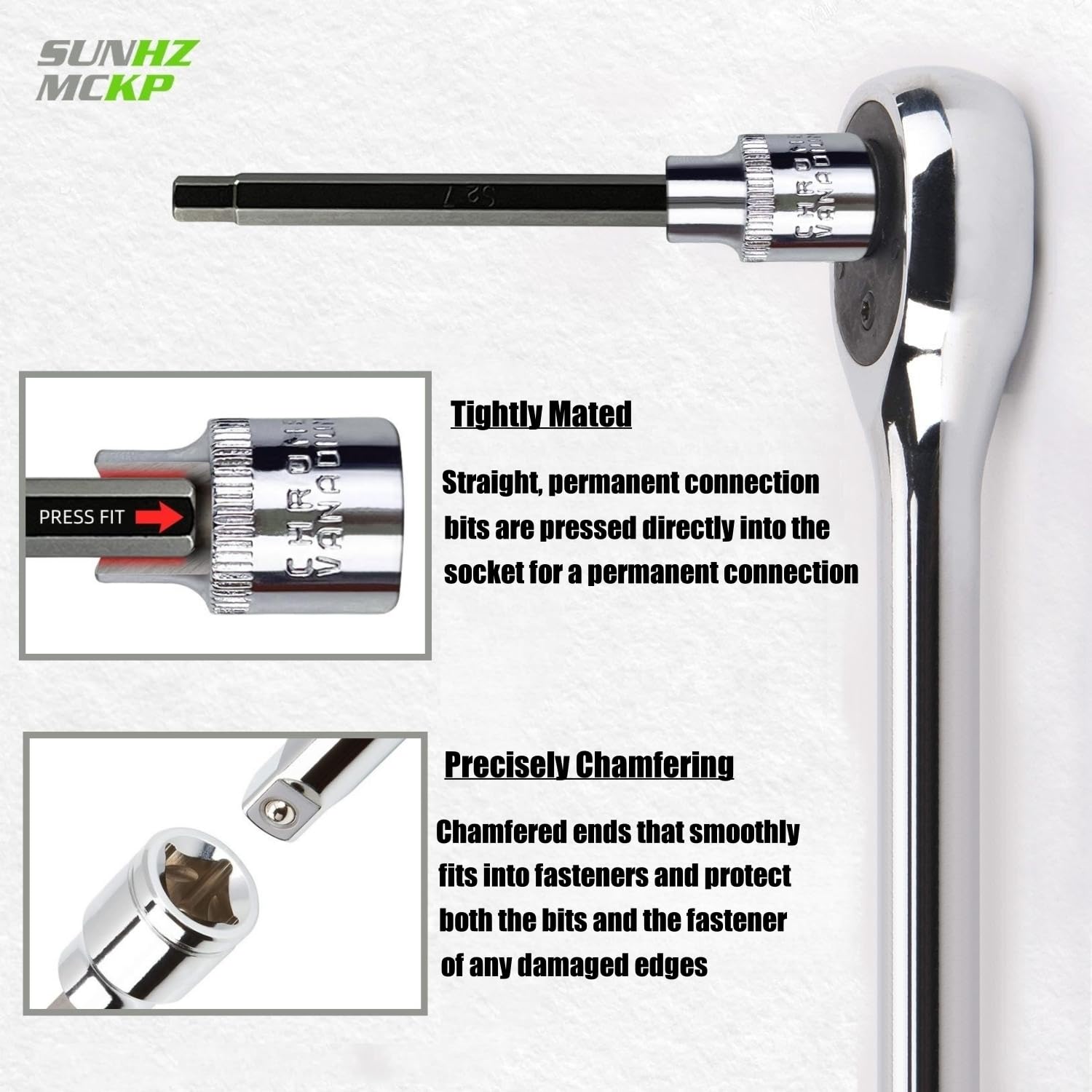 Mua SUNHZMCKP 11 Piece Long Allen Socket Set 3/8" Drive, Metric(3-12 mm ...