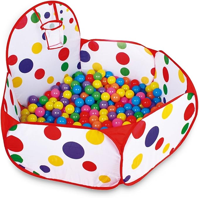 Kids Ball Pool, Ball Pit House Hideaway Pop-Up Play Tent Cubby House ...