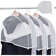 Amazon.com: 16 Pcs Plastic Clothing Shoulder Covers 4" Gusseted Clear ...