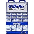 Amazon.com: 50 Silver Blue Double Edge Razor Stainless Blades Made in ...