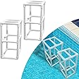 Amazon.com: 2 Pack Underwater Pool Stool with Foot Rest, Pool Stools ...