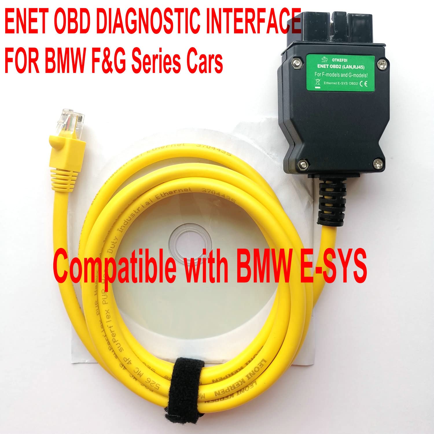 Mua Enet OBD2 Cable,Ethernet OBDII RJ45 Car Diagnostic F&G Sseries ...