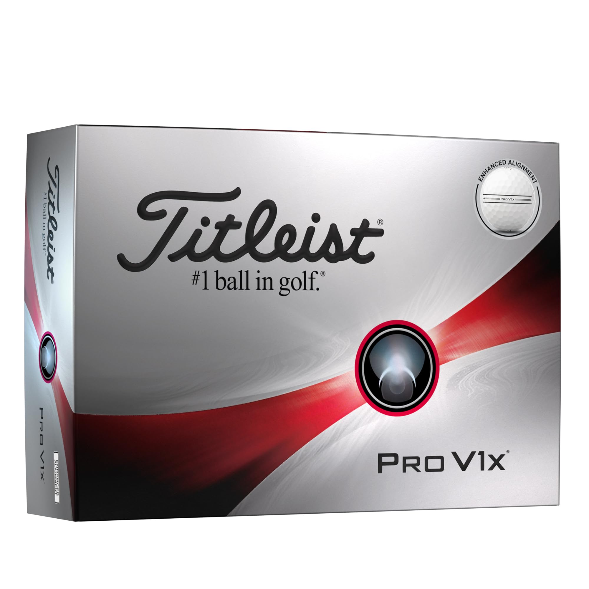 Titleist Pro V1x One Dozen Enhanced Alignment Golf Balls for sale ...