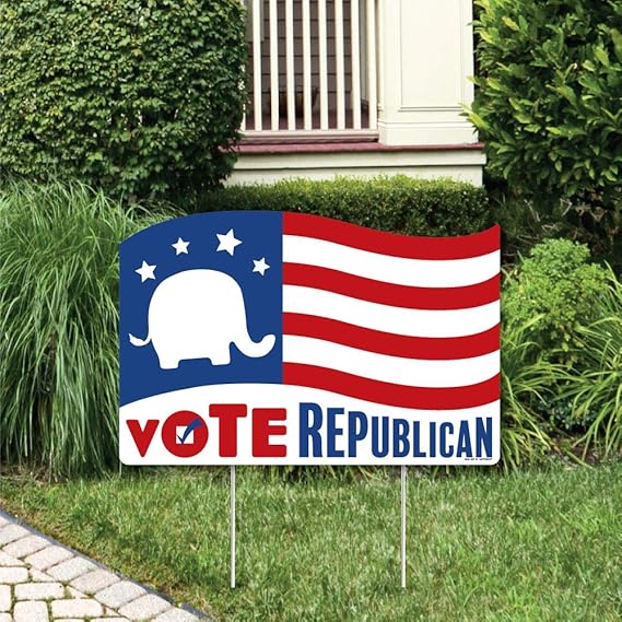 Amazon.com : Big Dot of Happiness Republican Election - Political Party ...