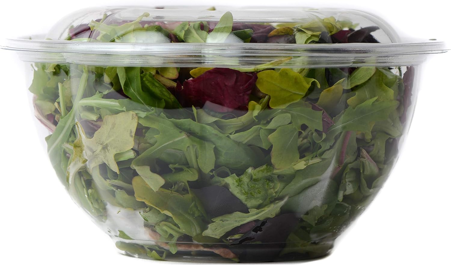 Amazon.com: 48oz Salad Bowls To-Go with Lids (50 Count) - Clear Plastic ...