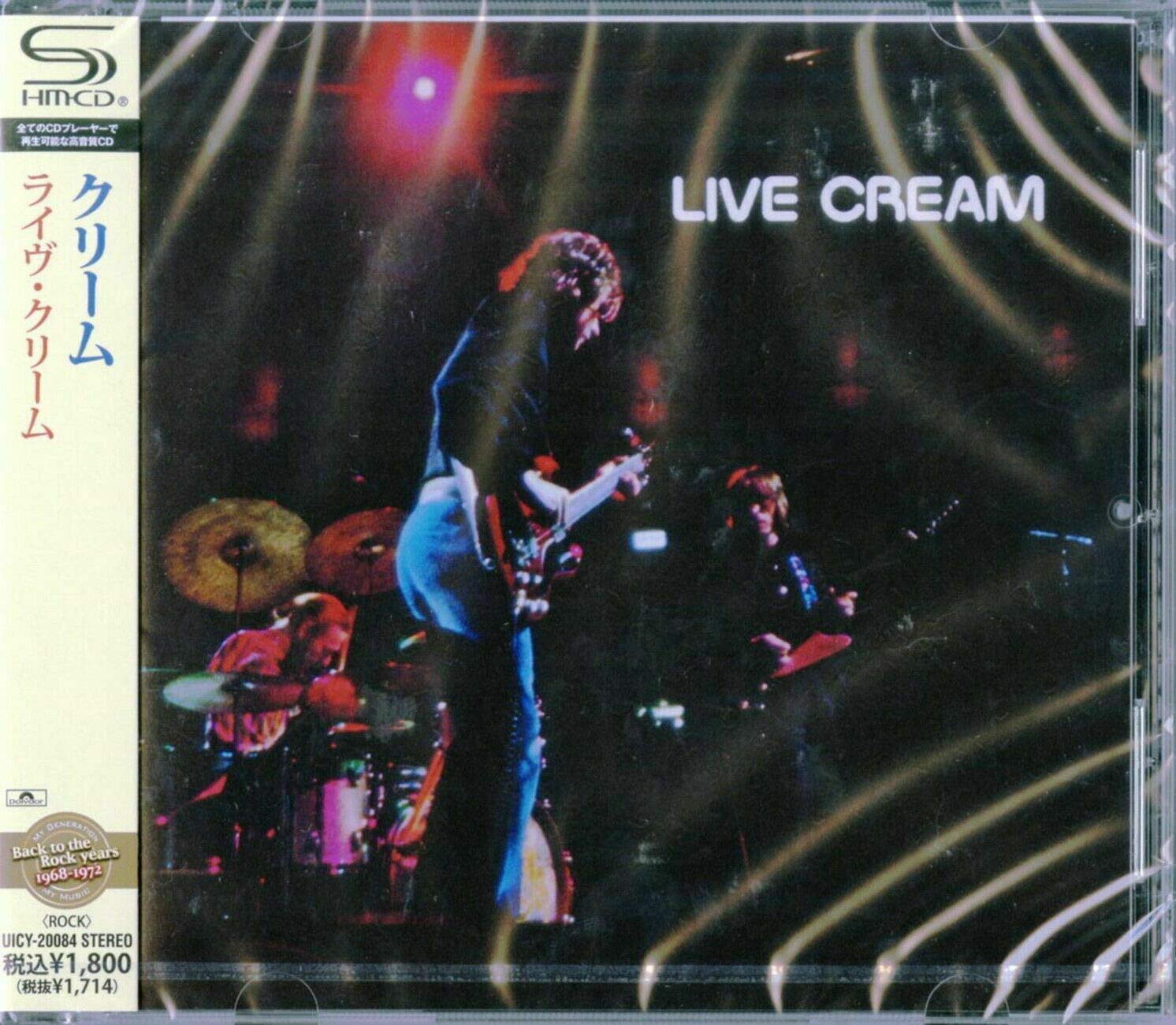 Live Cream : Cream: Amazon.fr: CD et Vinyles}