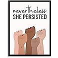 Amazon.com: Nevertheless She Persisted Art Print Inspirational ...
