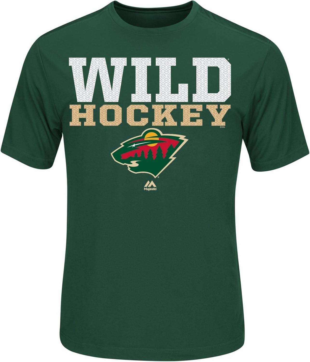Amazon.com : NHL Minnesota Wild Men's From Athletics Tee, Small, Green ...