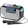 Amazon.com: VTech Super Sound Karaoke Portable Bluetooth, 2 Mics ...