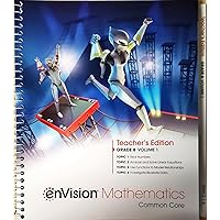 enVision math 2.0 - Grade 8 - Teacher's Edition Volume One - Common ...